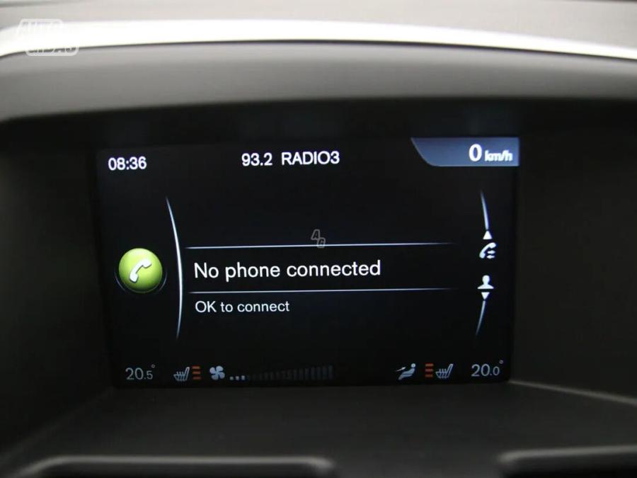 Grey Volvo XC60 2016 in Vilnius, with an engine capacity of 2.00 L and mileage of 220 thousand km for 15599 €, photo 24 on AUTOMOTO.COM.LV