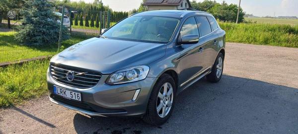 Grey Volvo XC60 2016 in Kaunas, with an engine capacity of 1.97 L and mileage of 156 thousand km for 6500 €, photo 2 on AUTOMOTO.COM.LV