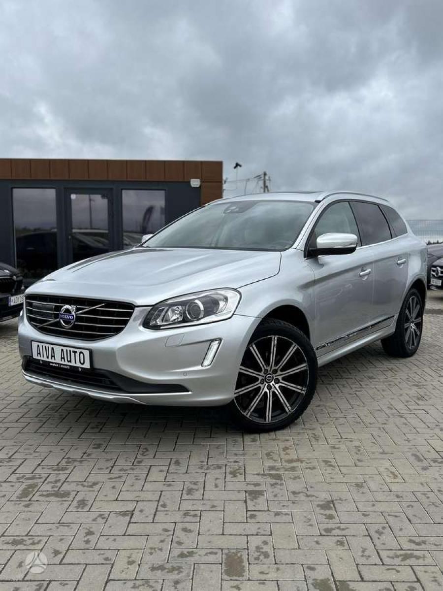 Grey Volvo XC60 2016 in Kaunas, with an engine capacity of 1.97 L and mileage of 149 thousand km for 10300 €, photo 1 on AUTOMOTO.COM.LV