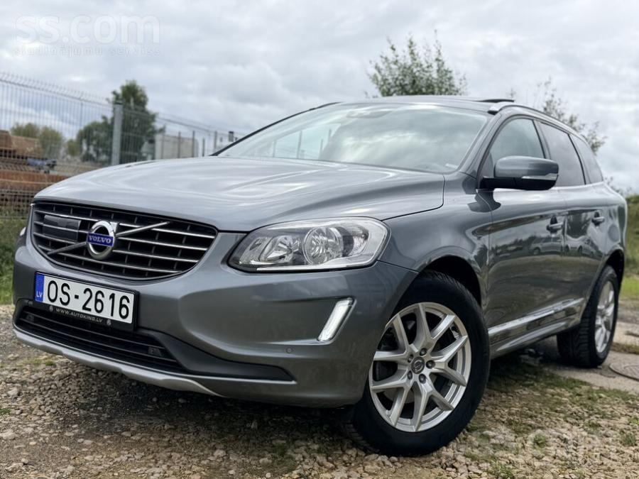 Grey Volvo XC60 2016 in Riga, with an engine capacity of 2.40 L and mileage of 195 thousand km for 15995 €, photo 36 on AUTOMOTO.COM.LV