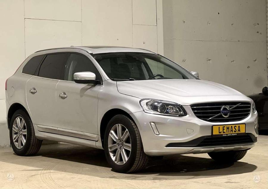 Pelēks Volvo XC60 2017 Klaipėda, ar dzinēja tilpumu 1.97 L un nobraukumu 74 tūkst. km par 13999 €, foto 1 vietnē AUTOMOTO.COM.LV