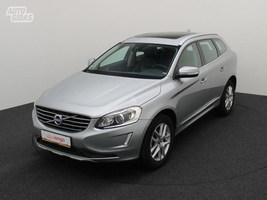 Grey Volvo XC60 2017 in Vilnius, with an engine capacity of 2.40 L and mileage of 201 thousand km for 18599 €, photo 1 on AUTOMOTO.COM.LV