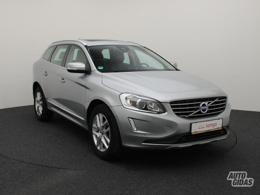 Grey Volvo XC60 2017 in Vilnius, with an engine capacity of 2.40 L and mileage of 201 thousand km for 18599 €, photo 10 on AUTOMOTO.COM.LV