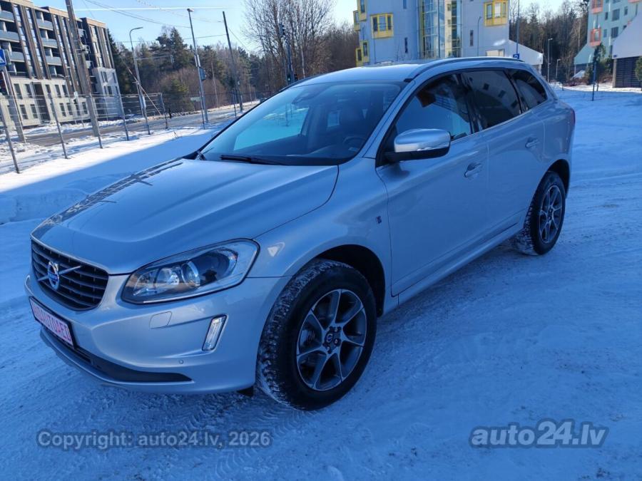 Grey Volvo XC60 2017 in Tallinn, with an engine capacity of 2.40 L and mileage of 130 thousand km for 17499 €, photo 2 on AUTOMOTO.COM.LV