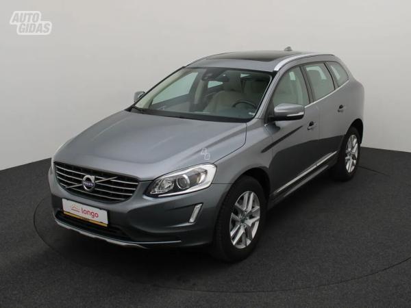 Grey Volvo XC60 2017 in Vilnius, with an engine capacity of 2.00 L and mileage of 190 thousand km for 17799 €, photo 1 on AUTOMOTO.COM.LV