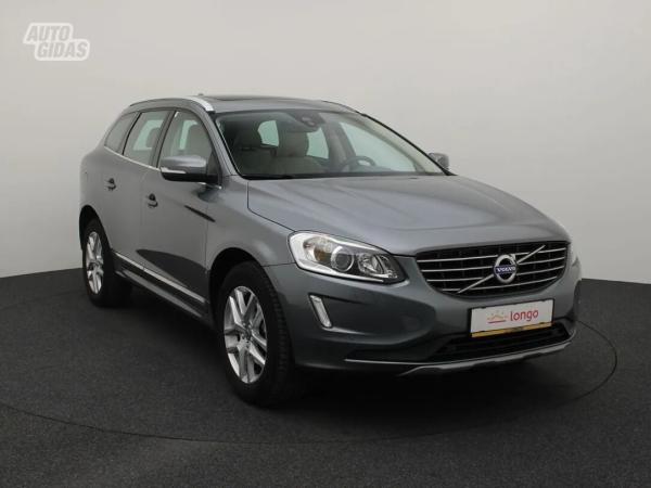 Grey Volvo XC60 2017 in Vilnius, with an engine capacity of 2.00 L and mileage of 190 thousand km for 17799 €, photo 10 on AUTOMOTO.COM.LV