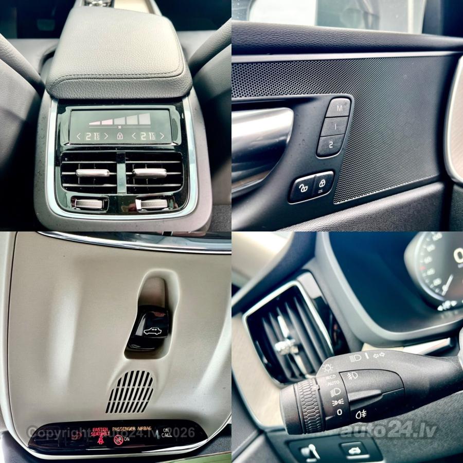Grey Volvo XC60 2017 in Tallinn, with an engine capacity of 2.00 L and mileage of 155 thousand km for 22999 €, photo 18 on AUTOMOTO.COM.LV