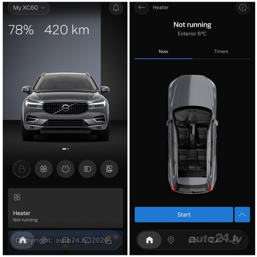 Pelēks Volvo XC60 2017 Tallina, ar dzinēja tilpumu 2.00 L un nobraukumu 156 tūkst. km par 24500 €, foto 24 vietnē AUTOMOTO.COM.LV