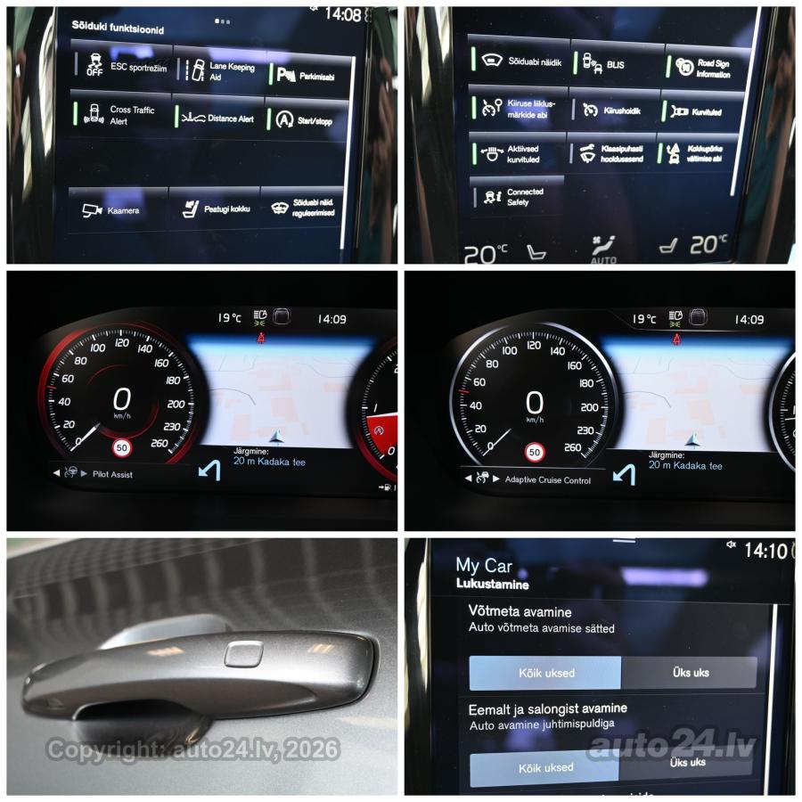 Pelēks Volvo XC60 2017 Tallina, ar dzinēja tilpumu 2.00 L un nobraukumu 130 tūkst. km par 28880 €, foto 14 vietnē AUTOMOTO.COM.LV