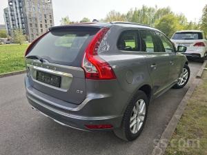 Grey Volvo XC60 2017 in Riga, with an engine capacity of 2.00 L and mileage of 267 thousand km for 11300 €, photo 4 on AUTOMOTO.COM.LV