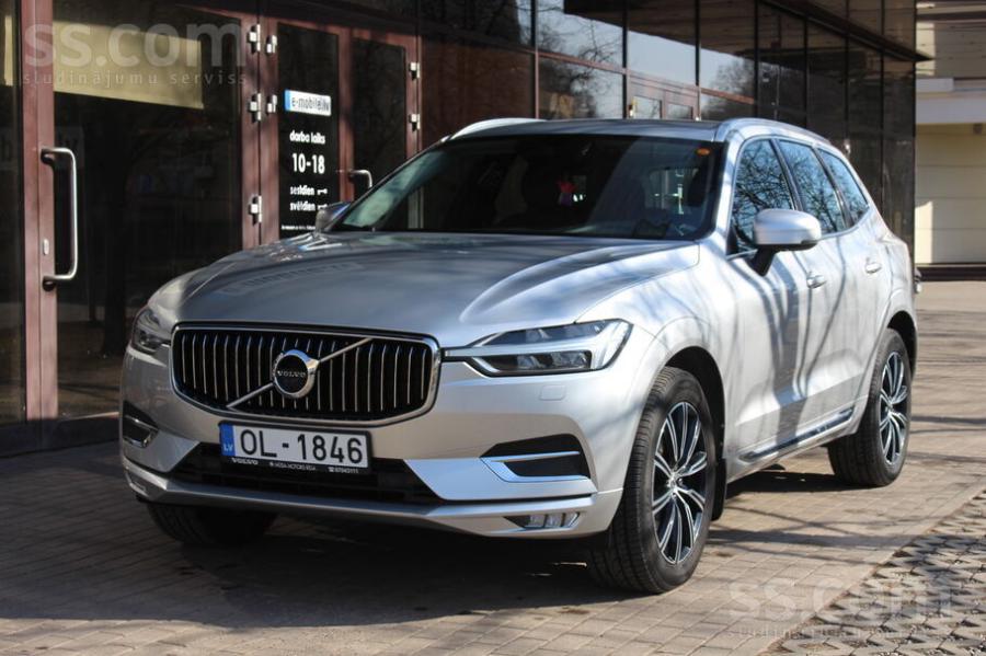 Grey Volvo XC60 2017 in Riga, with an engine capacity of 2.00 L and mileage of 190 thousand km for 17490 €, photo 1 on AUTOMOTO.COM.LV