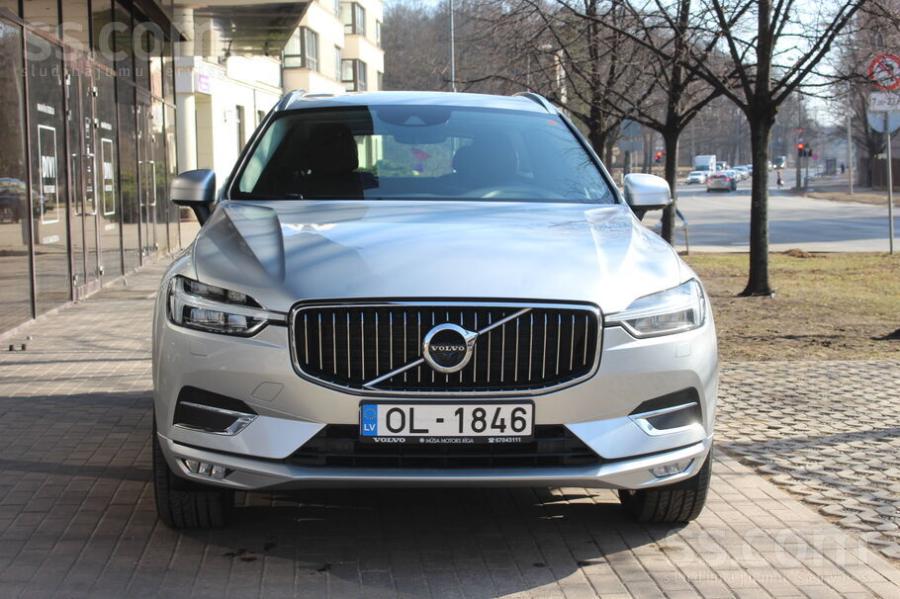 Grey Volvo XC60 2017 in Riga, with an engine capacity of 2.00 L and mileage of 190 thousand km for 17490 €, photo 3 on AUTOMOTO.COM.LV