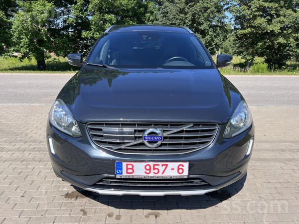 Grey Volvo XC60 2017 in Limbazi, with an engine capacity of 2.00 L and mileage of 210 thousand km for 13450 €, photo 2 on AUTOMOTO.COM.LV