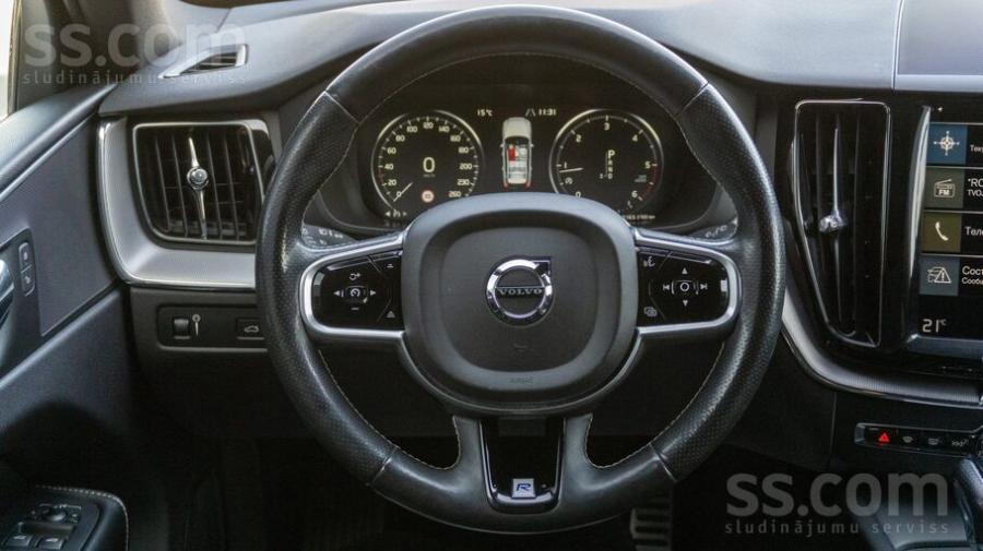 Pelēks Volvo XC60 2017 Rīga, ar dzinēja tilpumu 2.00 L un nobraukumu 233 tūkst. km par 21490 €, foto 14 vietnē AUTOMOTO.COM.LV