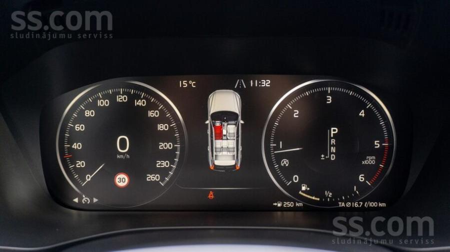 Pelēks Volvo XC60 2017 Rīga, ar dzinēja tilpumu 2.00 L un nobraukumu 233 tūkst. km par 21490 €, foto 26 vietnē AUTOMOTO.COM.LV