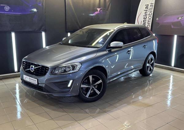 Pelēks Volvo XC60 2017 Viļņa, ar dzinēja tilpumu 2.40 L un nobraukumu 188 tūkst. km par 17550 €, foto  vietnē AUTOMOTO.COM.LV