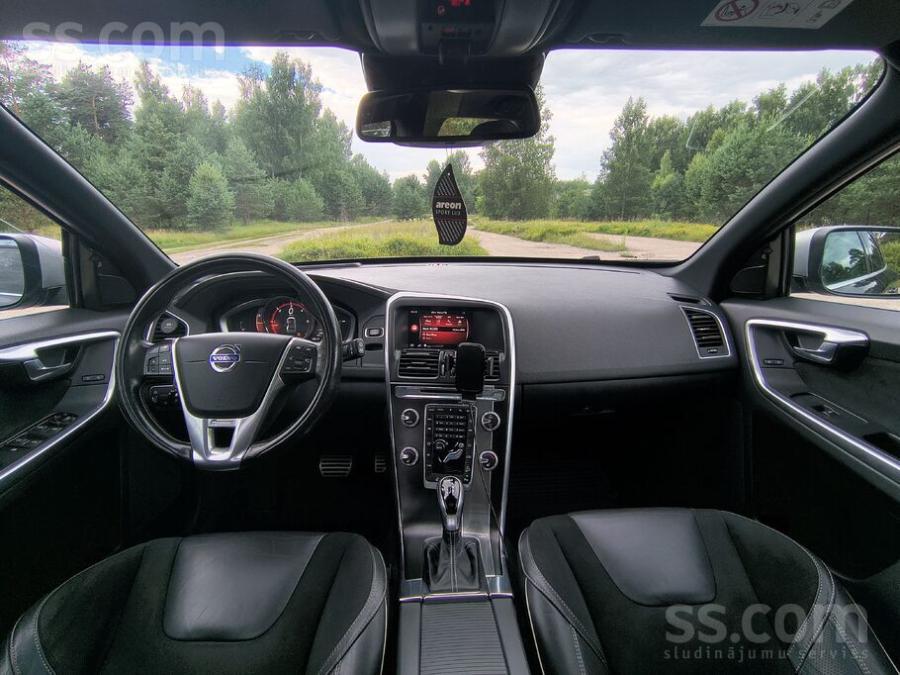 Pelēks Volvo XC60 2017 Daugavpils, ar dzinēja tilpumu 2.40 L un nobraukumu 191 tūkst. km par 13700 €, foto 8 vietnē AUTOMOTO.COM.LV