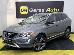 Grey Volvo XC60 2017 in Vilnius, with an engine capacity of 1.97 L and mileage of 185 thousand km for 14999 €, photo  on AUTOMOTO.COM.LV
