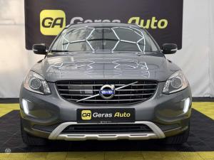 Grey Volvo XC60 2017 in Vilnius, with an engine capacity of 1.97 L and mileage of 185 thousand km for 14999 €, photo 3 on AUTOMOTO.COM.LV