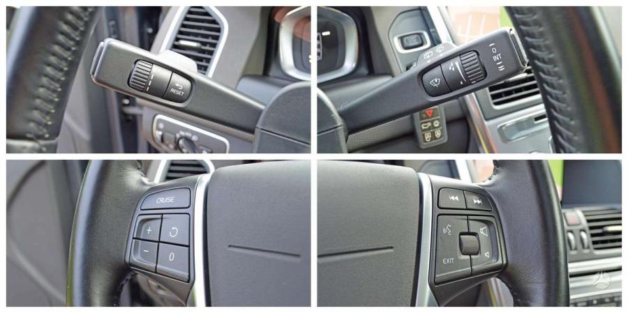 Grey Volvo XC60 2017 in Vilnius, with an engine capacity of 2.40 L and mileage of 175 thousand km for 16750 €, photo 26 on AUTOMOTO.COM.LV