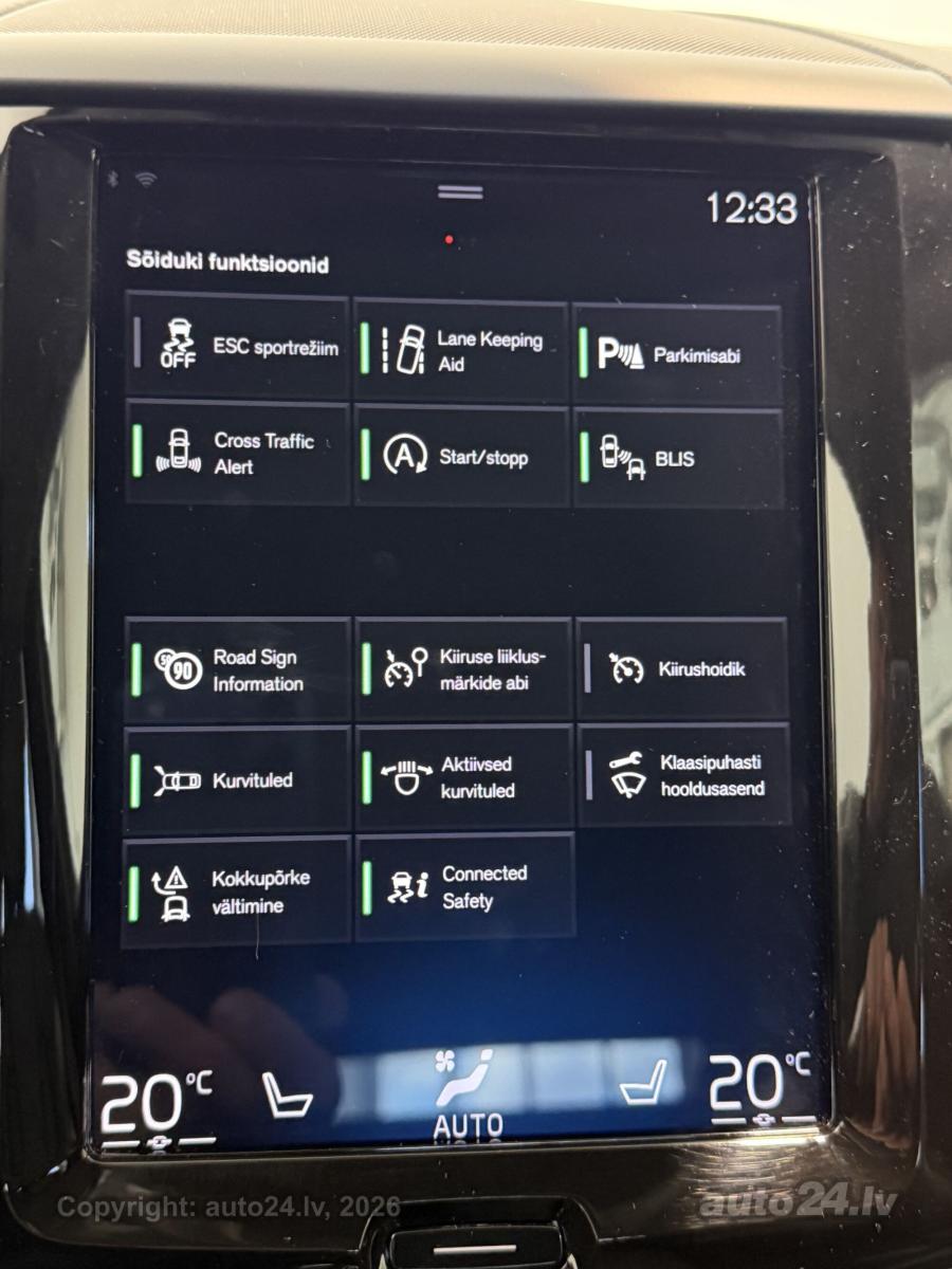 Серый Вольво ХС60 2018 в Тарту, объемом двигателя 2.00 л и пробегом 225 тыс. км за 22990 €, фото 14 на AUTOMOTO.COM.LV