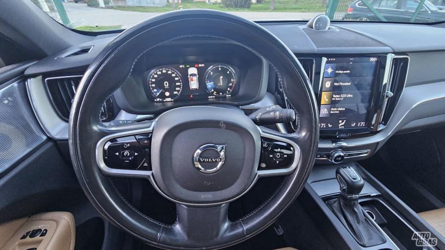 Grey Volvo XC60 2018 in Prienai, with an engine capacity of 2.00 L and mileage of 240 thousand km for 21600 €, photo 16 on AUTOMOTO.COM.LV