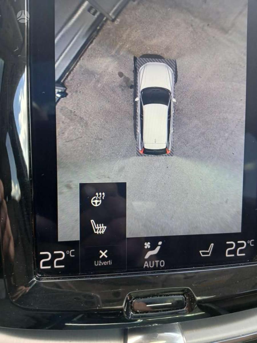 Grey Volvo XC60 2018 in Kaunas, with an engine capacity of 2.00 L and mileage of 131 thousand km for 21700 €, photo 17 on AUTOMOTO.COM.LV