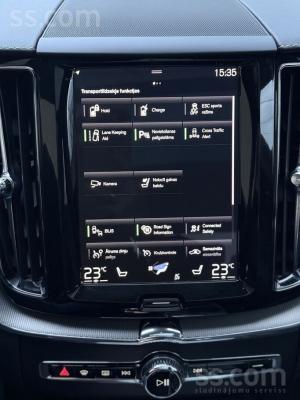Grey Volvo XC60 2018 in Riga, with an engine capacity of 2.00 L and mileage of 0 thousand km for 25800 €, photo 13 on AUTOMOTO.COM.LV
