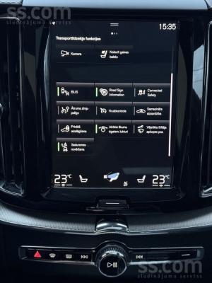 Grey Volvo XC60 2018 in Riga, with an engine capacity of 2.00 L and mileage of 0 thousand km for 25800 €, photo 14 on AUTOMOTO.COM.LV