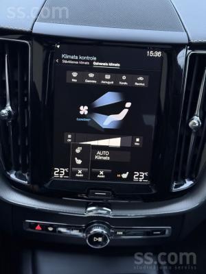 Grey Volvo XC60 2018 in Riga, with an engine capacity of 2.00 L and mileage of 0 thousand km for 25800 €, photo 15 on AUTOMOTO.COM.LV