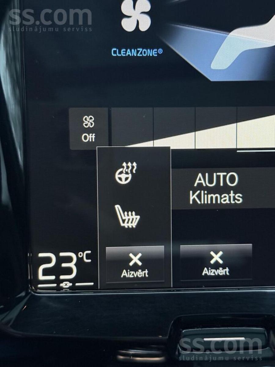Grey Volvo XC60 2018 in Riga, with an engine capacity of 2.00 L and mileage of 0 thousand km for 25800 €, photo 16 on AUTOMOTO.COM.LV