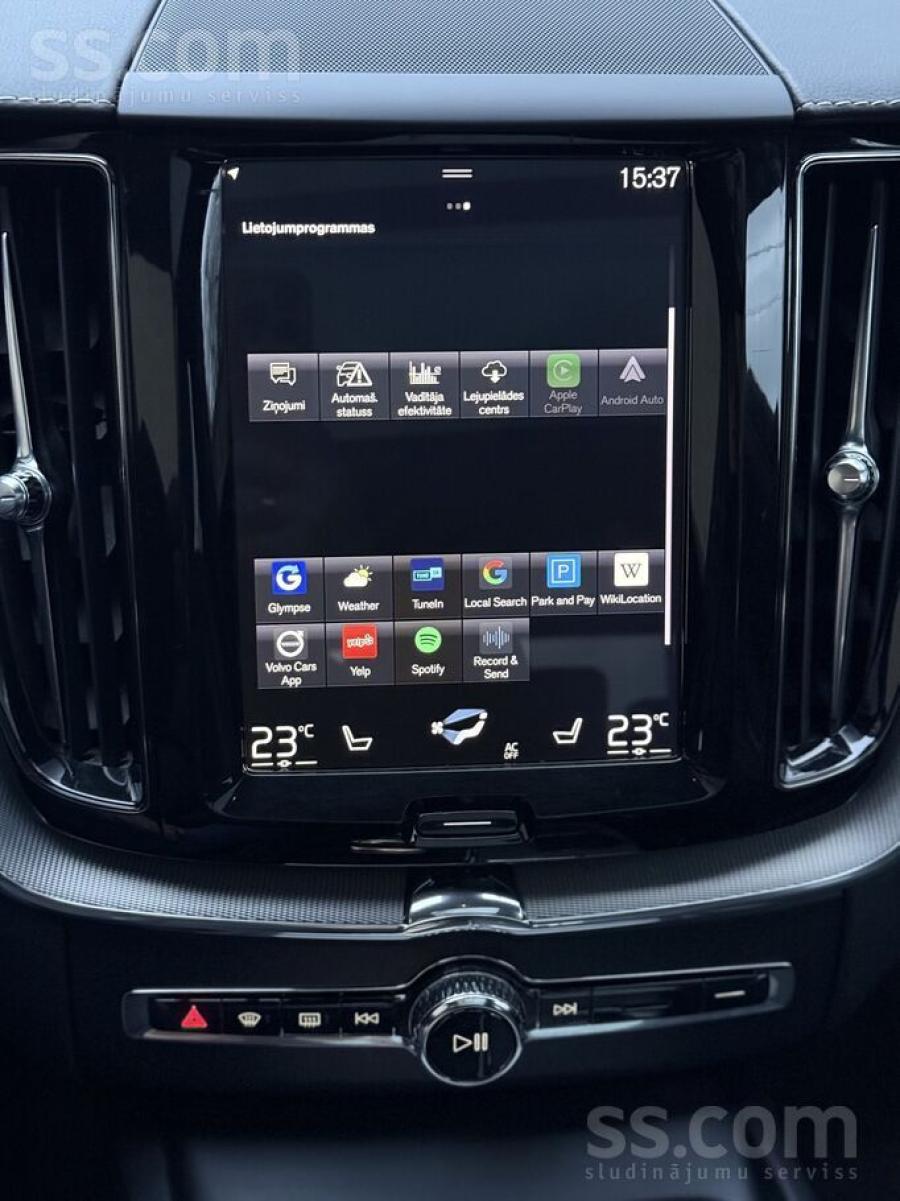 Grey Volvo XC60 2018 in Riga, with an engine capacity of 2.00 L and mileage of 0 thousand km for 25800 €, photo 18 on AUTOMOTO.COM.LV