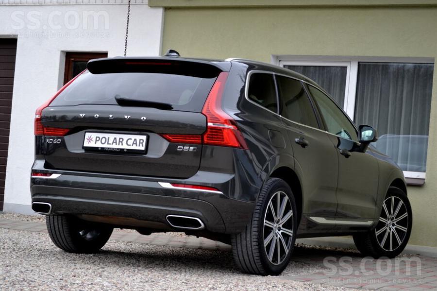 Grey Volvo XC60 2018 in Tukums, with an engine capacity of 2.00 L and mileage of 263 thousand km for 22990 €, photo 4 on AUTOMOTO.COM.LV