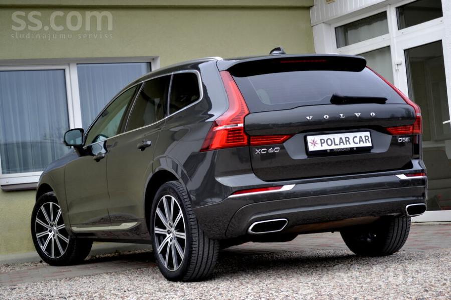 Grey Volvo XC60 2018 in Tukums, with an engine capacity of 2.00 L and mileage of 263 thousand km for 22990 €, photo 5 on AUTOMOTO.COM.LV