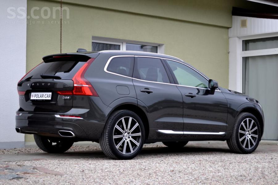 Grey Volvo XC60 2018 in Tukums, with an engine capacity of 2.00 L and mileage of 263 thousand km for 22990 €, photo 9 on AUTOMOTO.COM.LV
