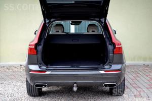 Grey Volvo XC60 2018 in Tukums, with an engine capacity of 2.00 L and mileage of 263 thousand km for 22990 €, photo 33 on AUTOMOTO.COM.LV