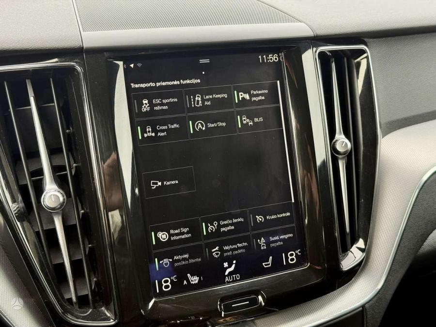 Pelēks Volvo XC60 2018 Vilkaviškis, ar dzinēja tilpumu 1.97 L un nobraukumu 260 tūkst. km par 19000 €, foto 13 vietnē AUTOMOTO.COM.LV