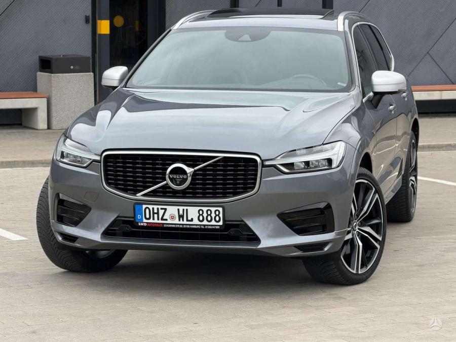 Grey Volvo XC60 2018 in Jonava, with an engine capacity of 1.97 L and mileage of 280 thousand km for 19850 €, photo 1 on AUTOMOTO.COM.LV