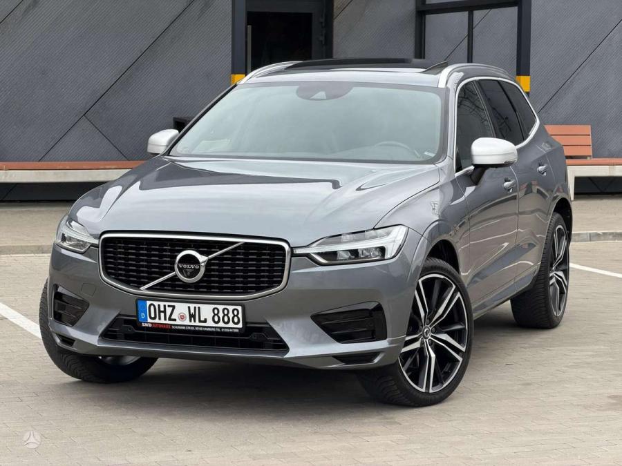 Grey Volvo XC60 2018 in Jonava, with an engine capacity of 1.97 L and mileage of 280 thousand km for 19850 €, photo 3 on AUTOMOTO.COM.LV