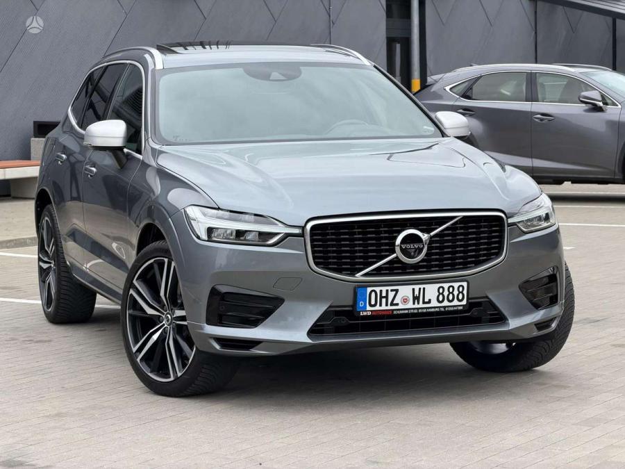 Grey Volvo XC60 2018 in Jonava, with an engine capacity of 1.97 L and mileage of 280 thousand km for 19850 €, photo 14 on AUTOMOTO.COM.LV