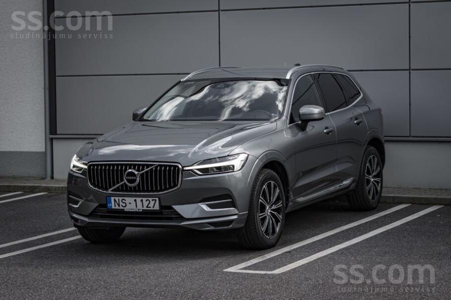 Grey Volvo XC60 2018 in Riga, with an engine capacity of 2.00 L and mileage of 260 thousand km for 17950 €, photo 1 on AUTOMOTO.COM.LV