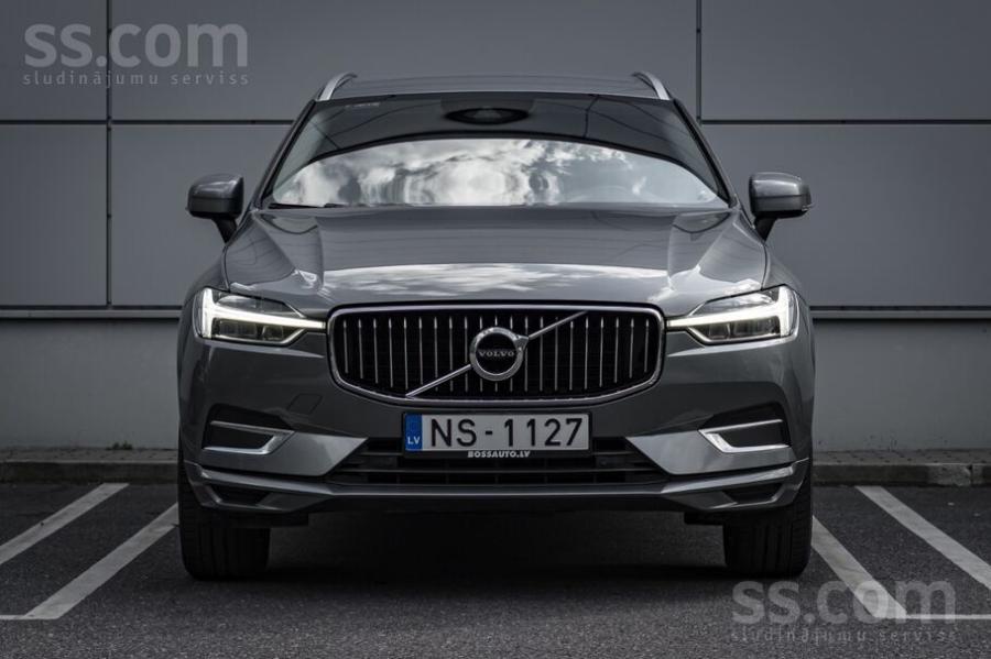 Grey Volvo XC60 2018 in Riga, with an engine capacity of 2.00 L and mileage of 260 thousand km for 17950 €, photo 3 on AUTOMOTO.COM.LV