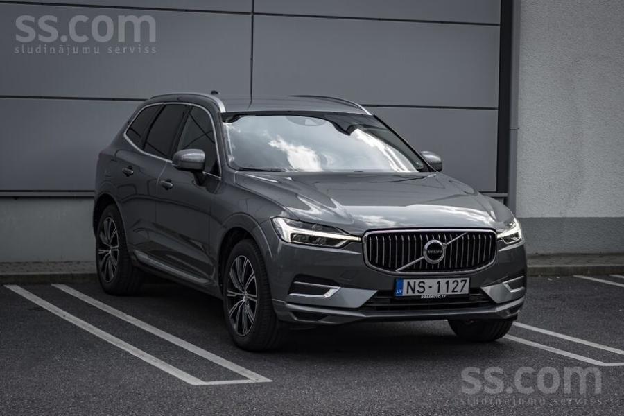 Grey Volvo XC60 2018 in Riga, with an engine capacity of 2.00 L and mileage of 260 thousand km for 17950 €, photo 4 on AUTOMOTO.COM.LV