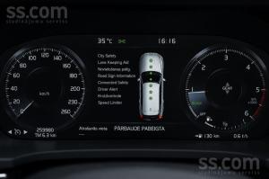 Grey Volvo XC60 2018 in Riga, with an engine capacity of 2.00 L and mileage of 260 thousand km for 17950 €, photo 28 on AUTOMOTO.COM.LV