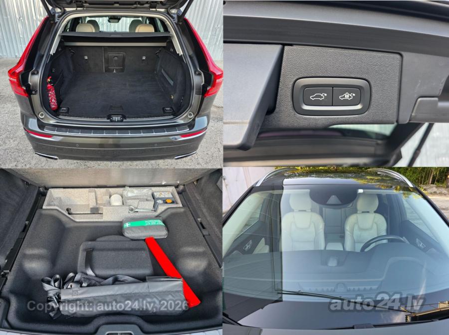Grey Volvo XC60 2018 in Tallinn, with an engine capacity of 2.00 L and mileage of 106 thousand km for 26900 €, photo 25 on AUTOMOTO.COM.LV