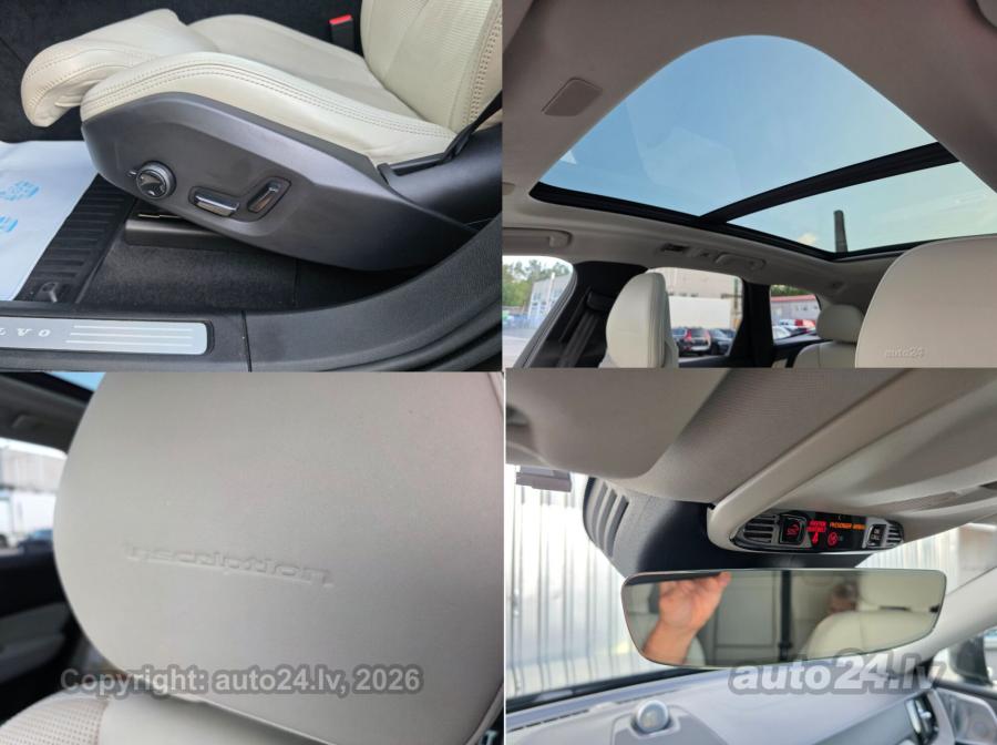 Grey Volvo XC60 2018 in Tallinn, with an engine capacity of 2.00 L and mileage of 106 thousand km for 26900 €, photo 27 on AUTOMOTO.COM.LV
