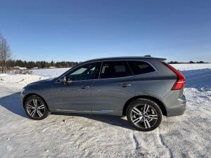Grey Volvo XC60 2019 in Vilnius, with an engine capacity of 1.97 L and mileage of 269 thousand km for 24500 €, photo 8 on AUTOMOTO.COM.LV