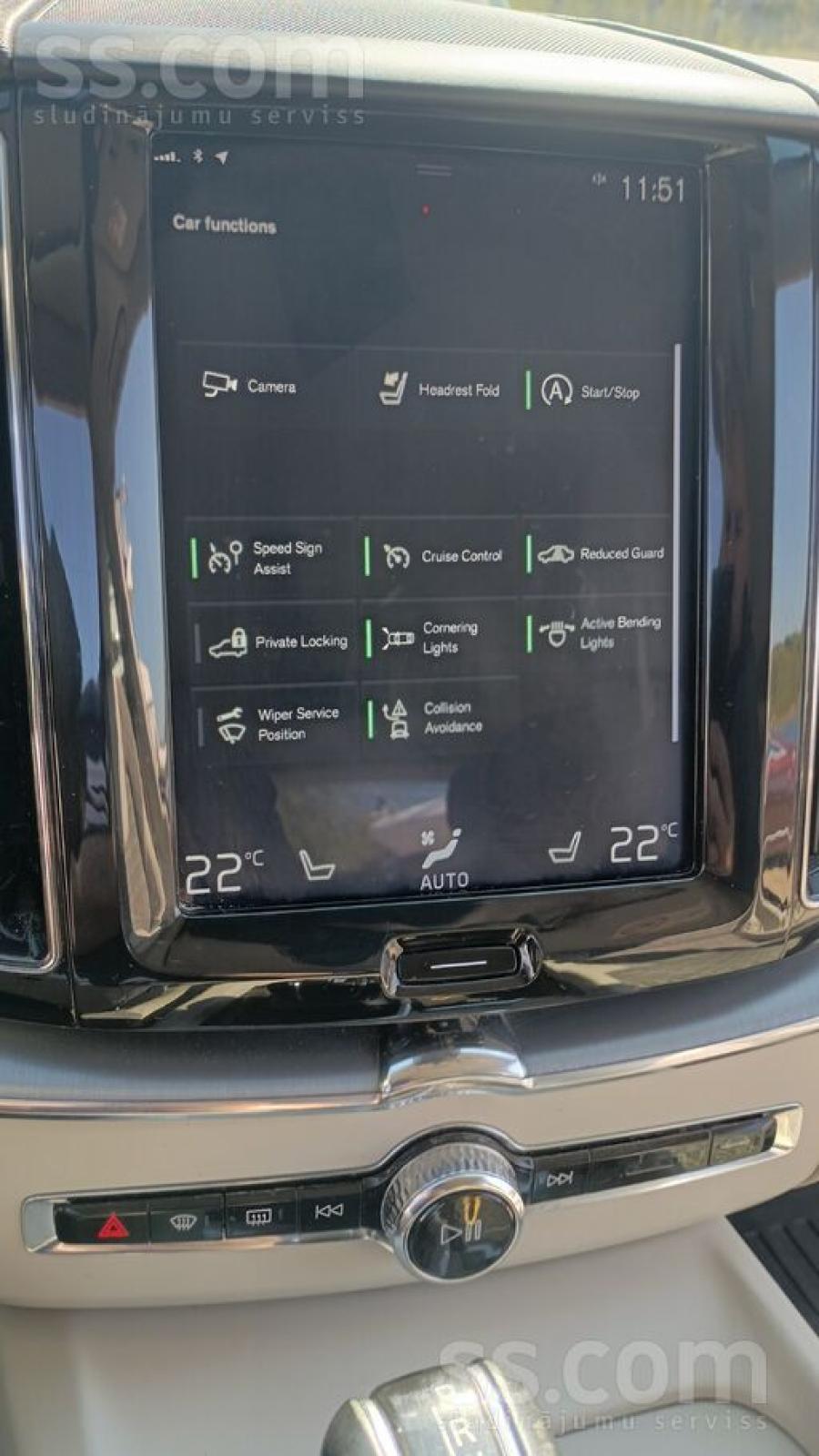 Pelēks Volvo XC60 2019 Jūrmala, ar dzinēja tilpumu 2.00 L un nobraukumu 207 tūkst. km par 22800 €, foto 8 vietnē AUTOMOTO.COM.LV
