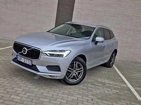 Grey Volvo XC60 2019 in Riga, with an engine capacity of 2.00 L and mileage of 85 thousand km for 27000 €, photo 1 on AUTOMOTO.COM.LV