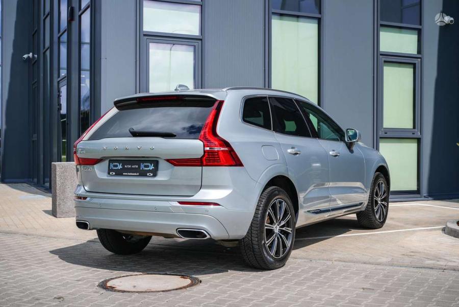 Grey Volvo XC60 2019 in Kaunas, with an engine capacity of 1.97 L and mileage of 201 thousand km for 24950 €, photo 11 on AUTOMOTO.COM.LV